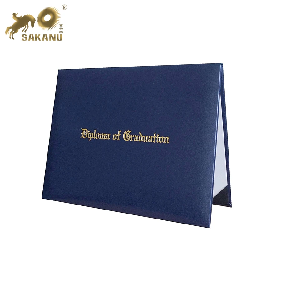 Paper Material Certificate Cover Imprinted "diploma Of Graduation ...
