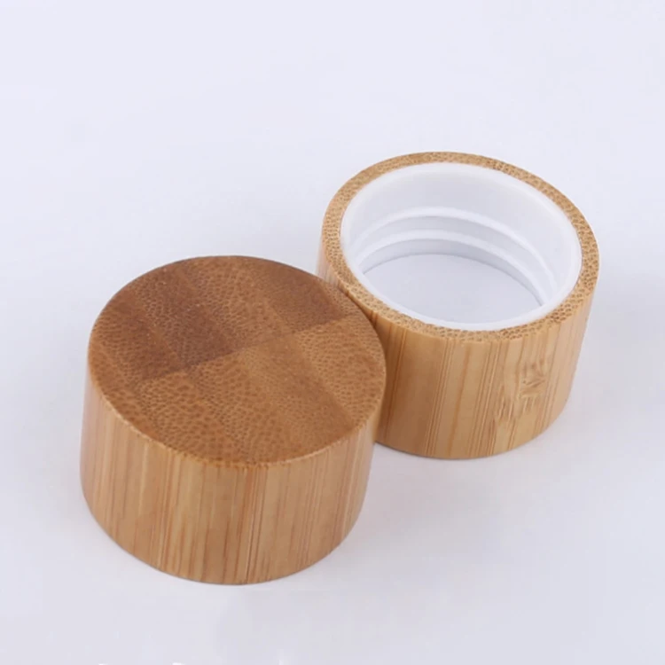 18/410 20/410 24/410 28/410 Plastic Wooden Screw Bottle Cap With Bamboo ...