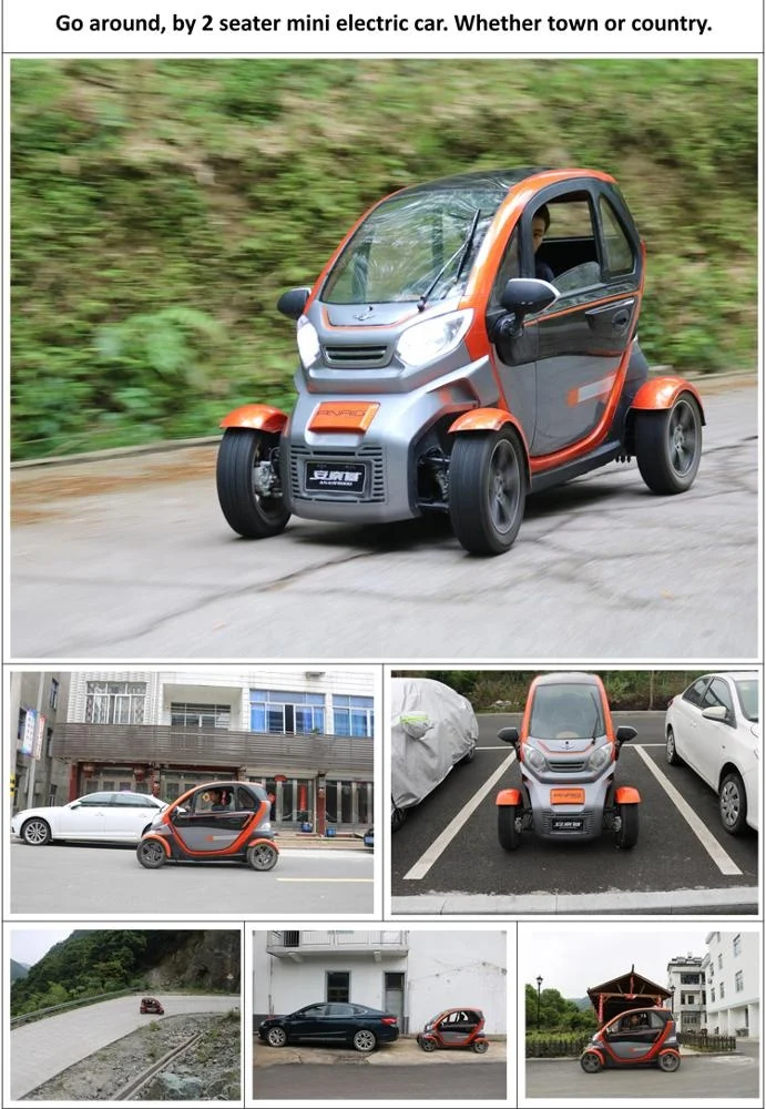 4 Wheels Adult Electric Car Rhd One Seater Two Seater Electric Car Smart Auto L7e Eec Electro ...