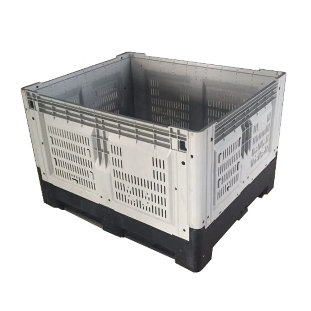 Strong Solid Moving Stackable Plastic Collapsible Large Container For ...
