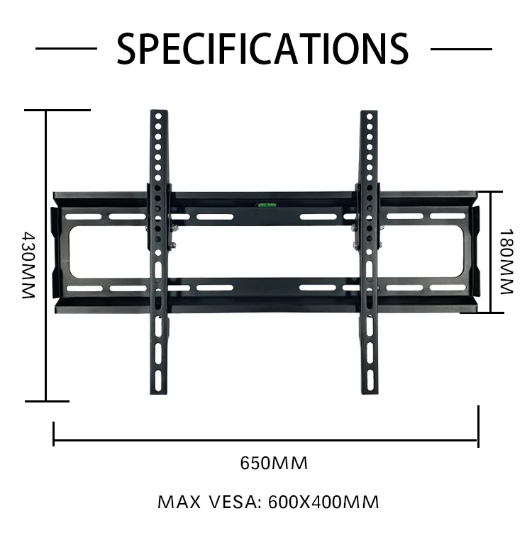 Vesa Tilt Stents Bracket Wall TV Mounts 600x400 Large TV Mount