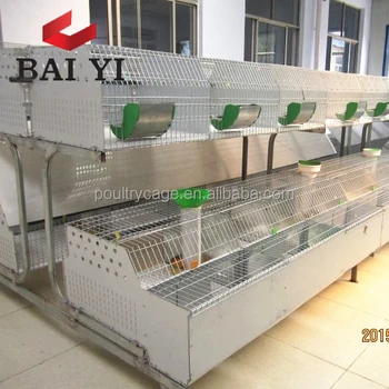 Commercial Aluminum Rabbit Battery Cage In Kenya Farm (h & A Type ...
