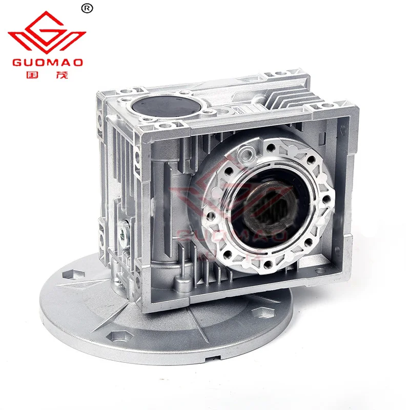 Guomao Worm Gearbox - Reliable Self-Locking Machinery Parts