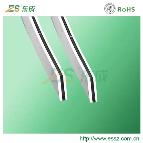 Custom Silicone Conductive Rubber Strip On Lcd - Buy Es Silicone Zebra ...
