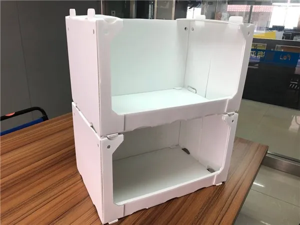 Stackable Correx Corflute Warehouse Picking Bins Corrugated