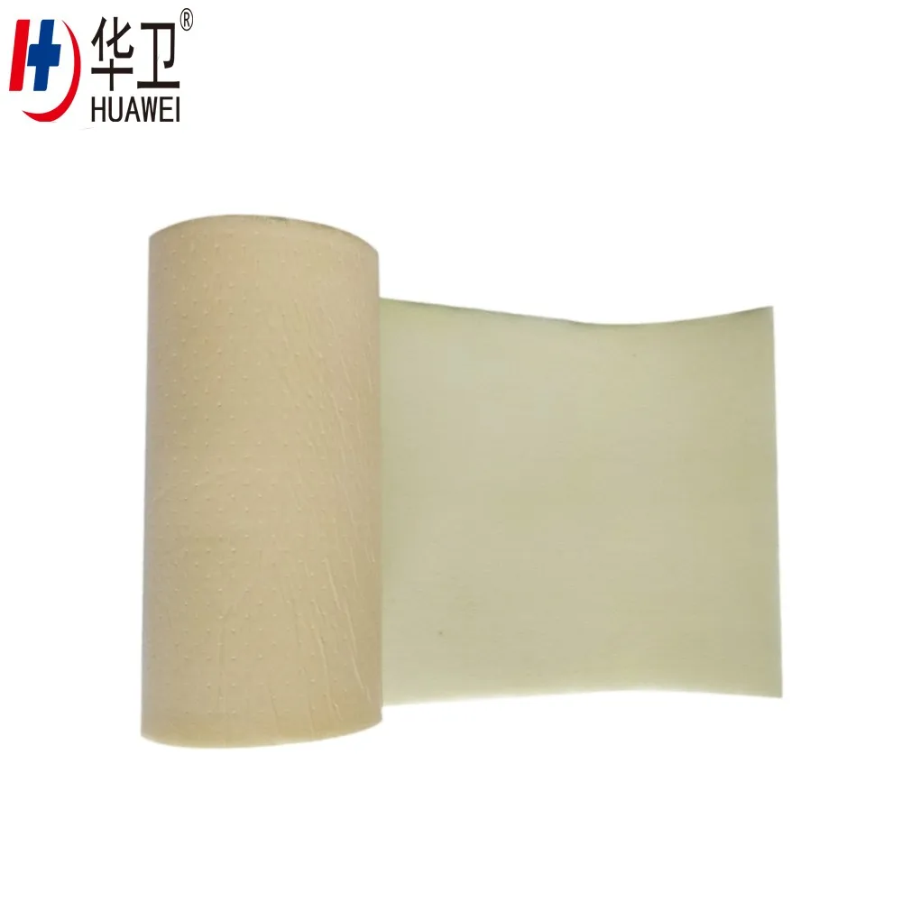 Silicone Adhesive Hydrophilic Foam Dressing Jumbo Roll Advanced Wound ...
