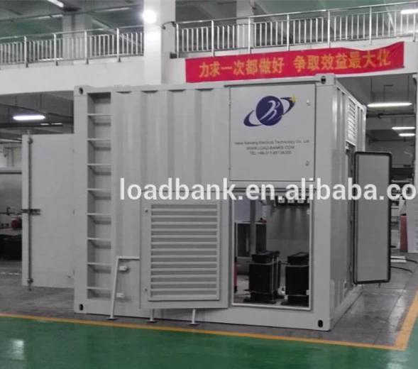 Rlc Loadbank 660kva,Ac 400v Containerised Rlc Load Bank For Outdoor ...