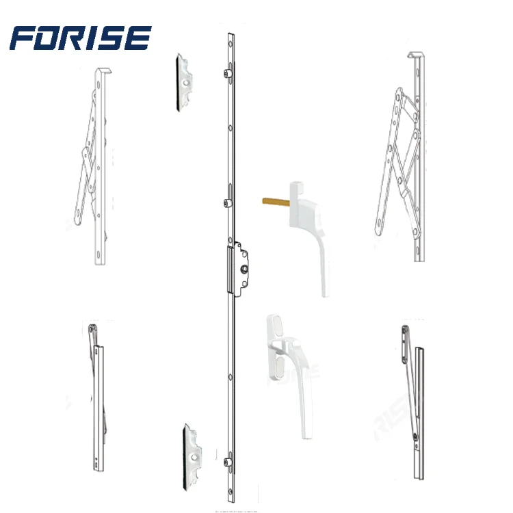 Outward Opening Top Hung Window System With Bs 7.5/15mm Espag Rod ...