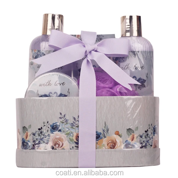 White Swan Luxury Skin Care Bath Gift Box Shower Gel Body Lotion Bath ...