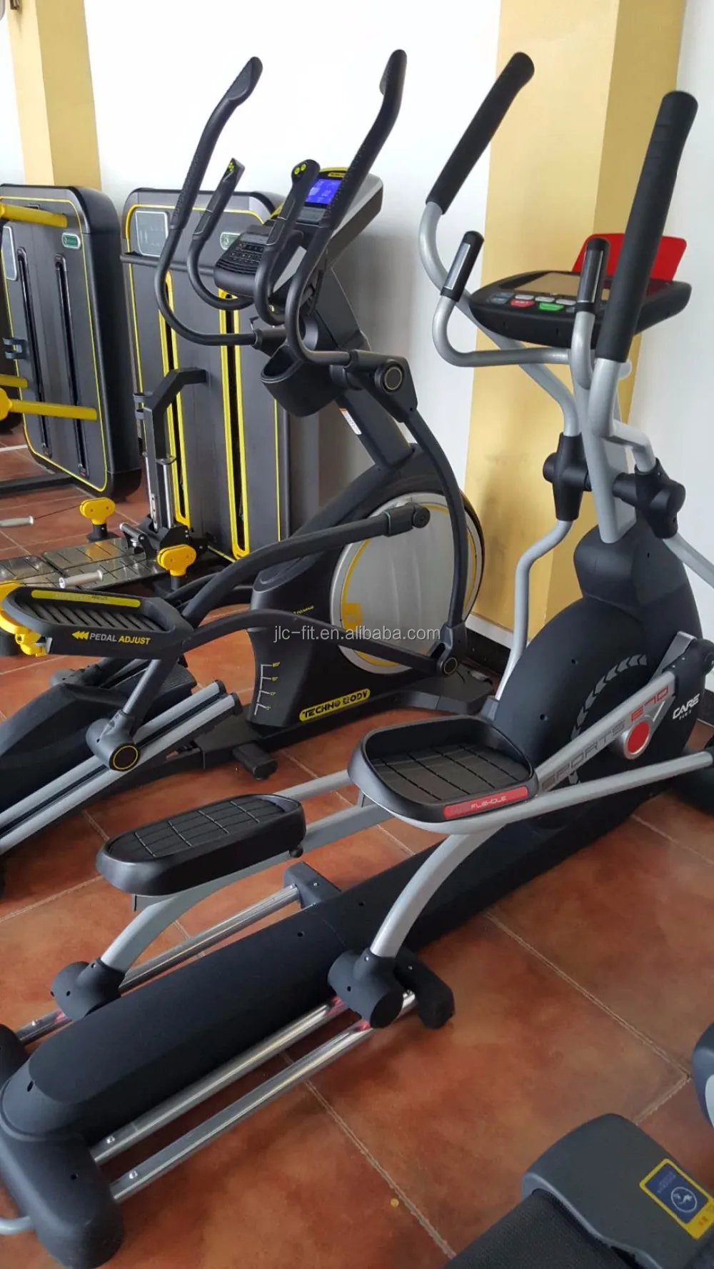 Electric Commercial Magnetic Front Drive Elliptical Machine Gym ...