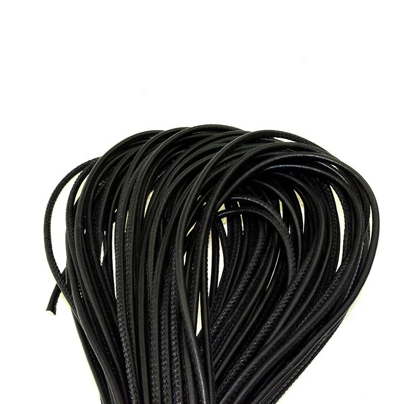 Various Color Custom Size Round Nappa Leather Rope For Bracelet ...