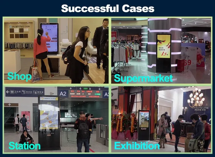 AD Signalisation - 49 55 65 LED LCD Poster Advertising Machine