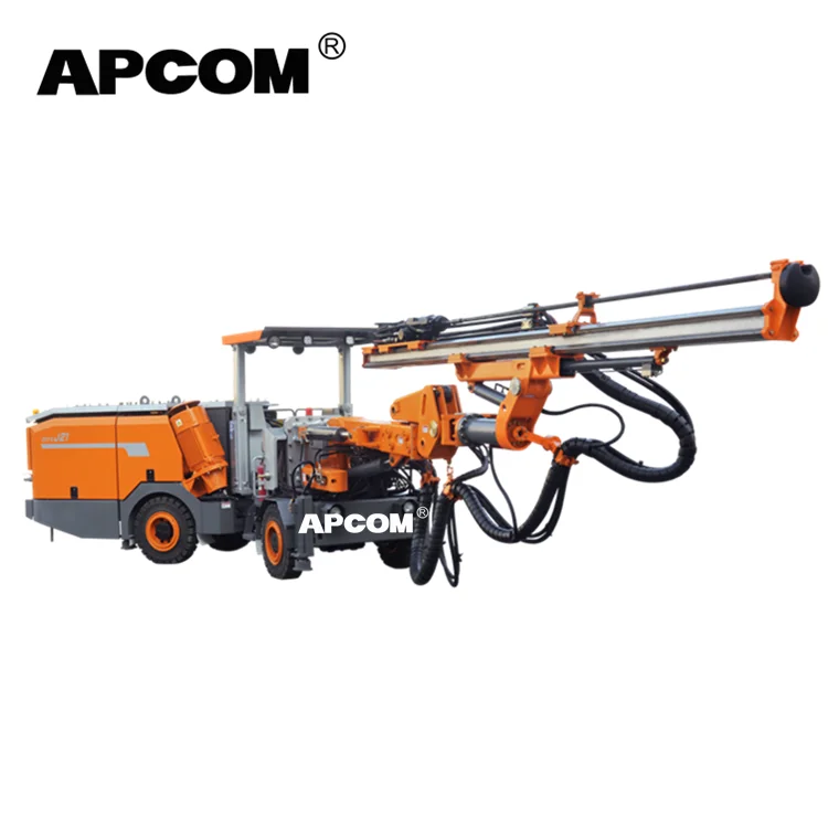 Jumbo Tunnel Face Drilling Rig Zega Uj33 Boomer Twin Three Single-boom ...