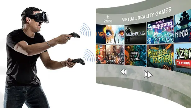 Htc Vive Game Walking Standing Vr Shooting Simulator Infinite Walking ...