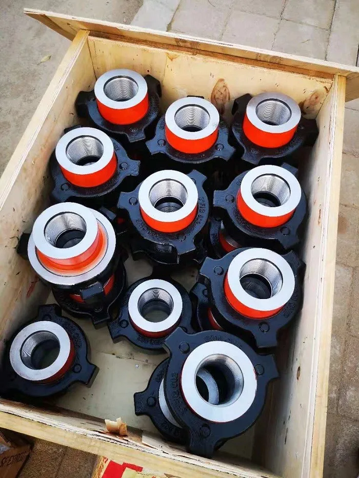 2",3" 1502 Butt Welding Threaded Female Forged Hex Hammer Union For Oil ...