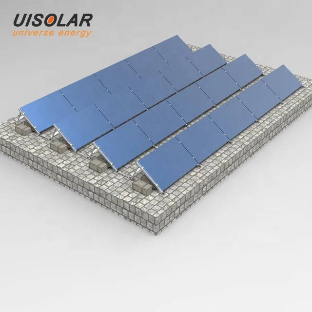 Solar Adjustable Aluminum Ballasted Mount Pv Roof Ground Customized ...