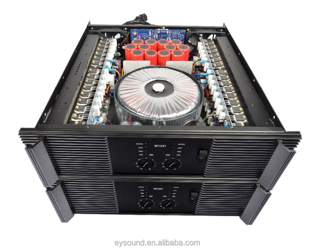 Work In 2ohms Power Amplifier Mt1601 - Buy Big Power Amplifier,Audio ...