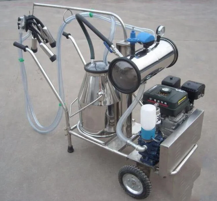 Hotsale Petrol Oil Engine Milking Machine For Dairy Farm - Buy Milking ...