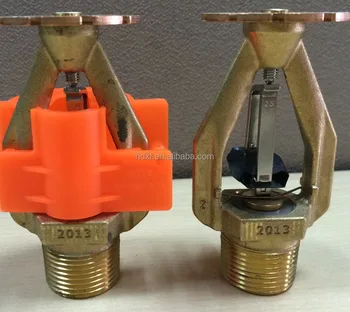 Orange Cover Of Fire Sprinkler For Fire Fighting Sprinkler Head ...