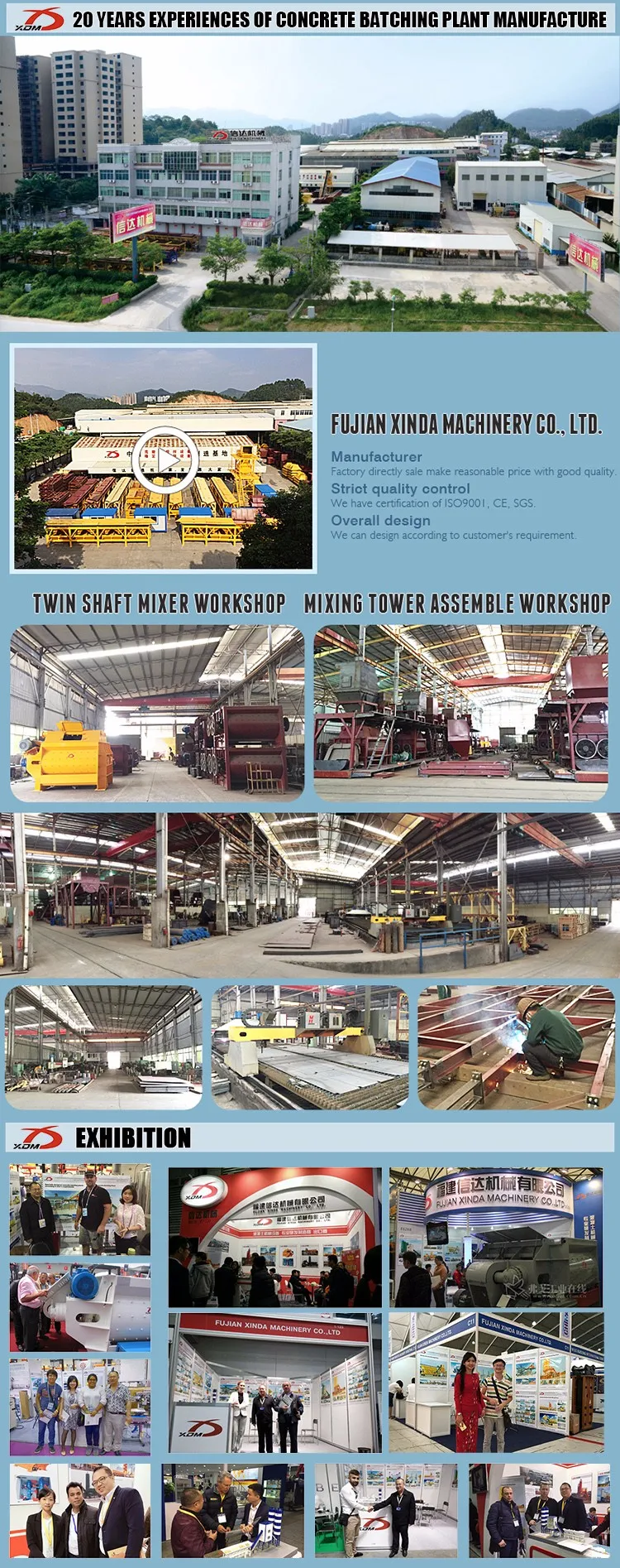 Modular Concrete Mix Station Belt Conveyor Hzs60 - Buy Modular Concrete ...