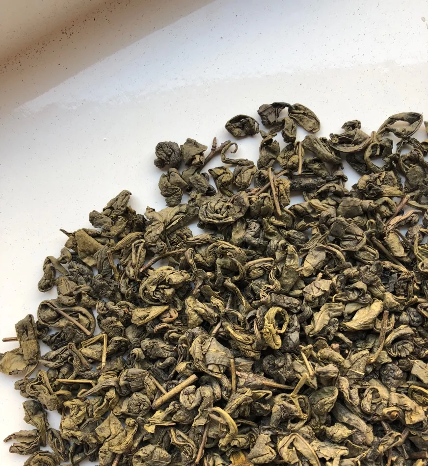 Organic Gunpowder Tea With Big Leaves Low-priced Green Tea In Bags ...