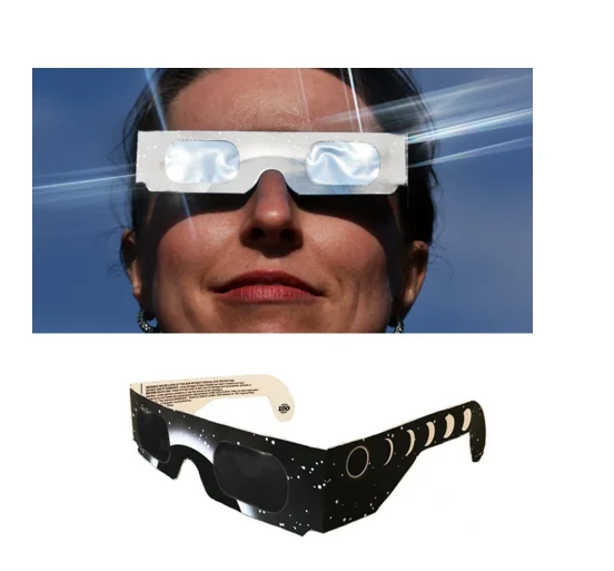 Jaxy Hot Selling Ce Iso Certified Safe Solar Eclipse Glasses Sun Filter ...