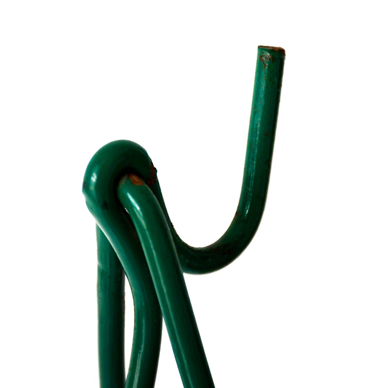 Green Wire Wreath Stand - Elegant Cemetery Easel Display