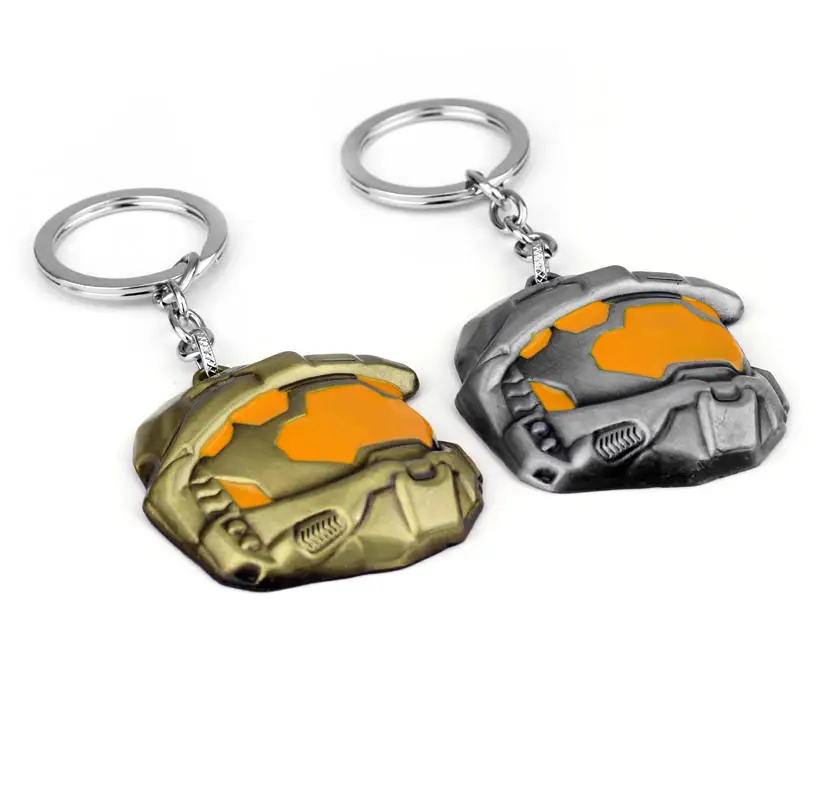 Game Halo Spartan Assault Metal Helmet Charm Halo 4 Master Chief Helmet ...