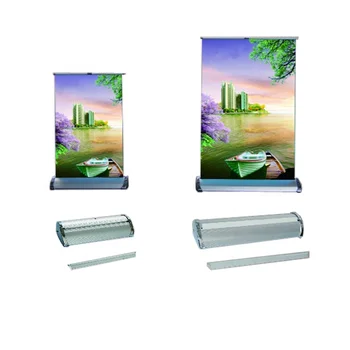 A3 / A4 Mini Roll Up Banner Stand For Desktop Display - Buy A3 Roll Up ...