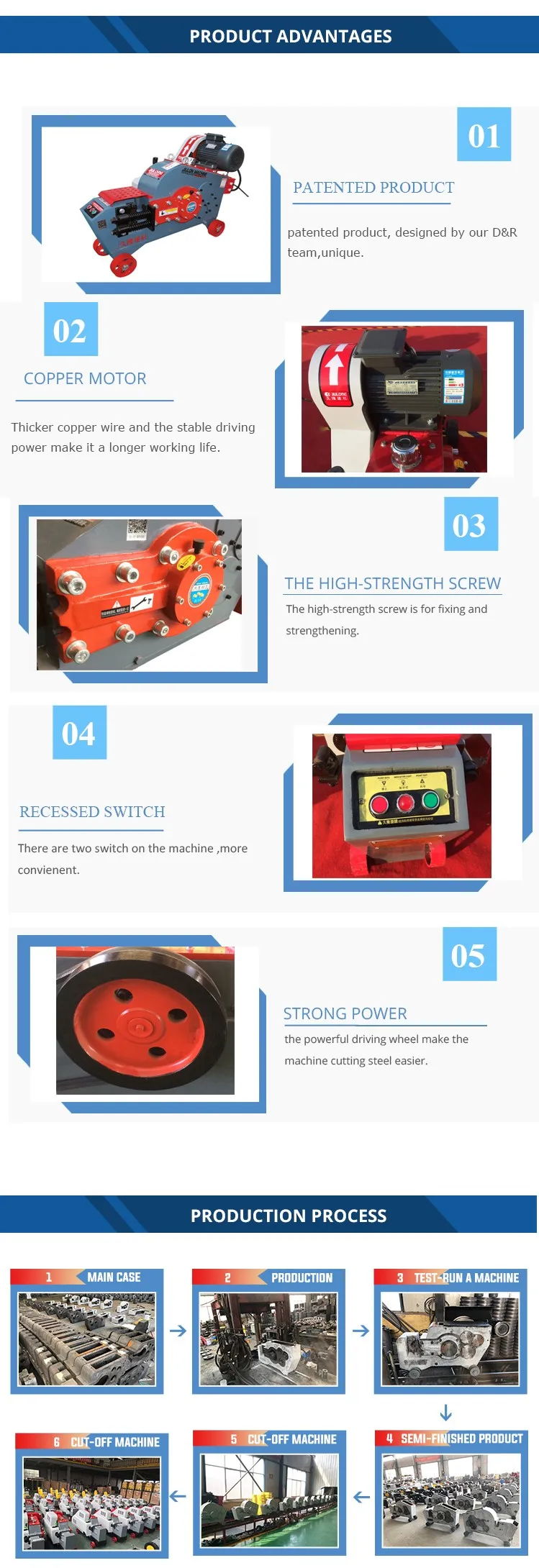 Explosive New Products Iron Bar Cutting Steel Bar Cutter Machine With ...