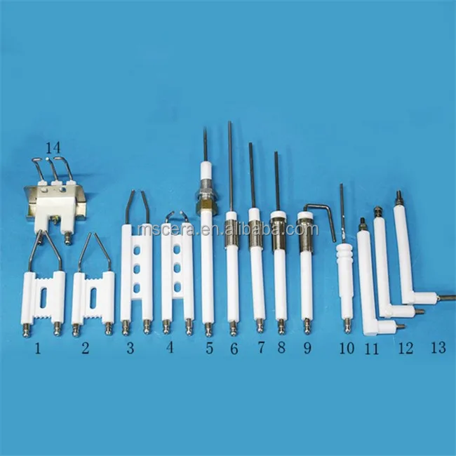 Alumina Ceramic Ignition Electrode Rod In Gas Furnace| Alibaba.com