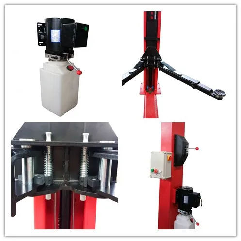 2 Post Base Plate Side Manual Unlock Car Lift Auto Lifter - Buy ...