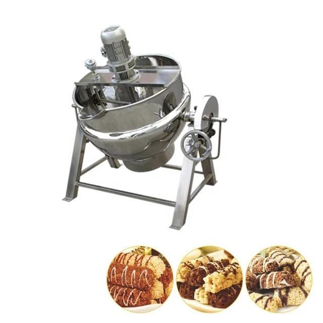 200kg/h Cereal Bar Energy Bar Machine - Sweet Treats Made Easy