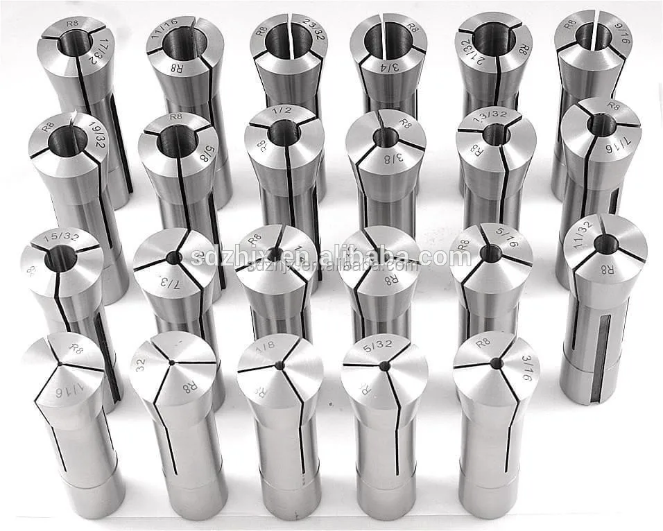 R8 Milling Machine Spindle 1-20mm Clamping Range R8 Collet - Buy R8 ...