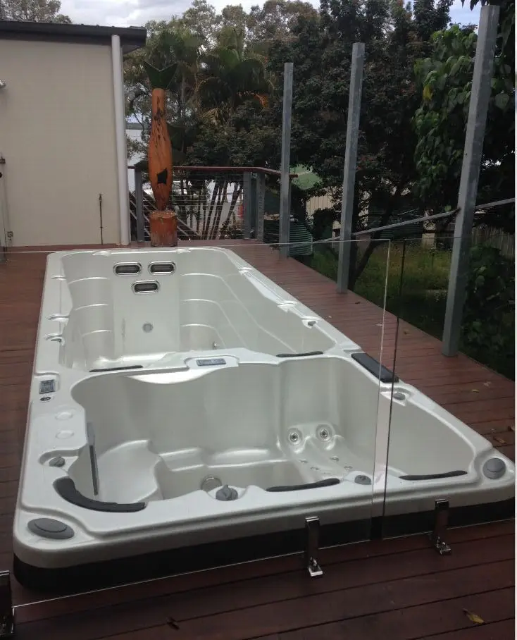 Leisure Swim Spa Luxury Dual Area Endless Swim Spa - JOYSPA