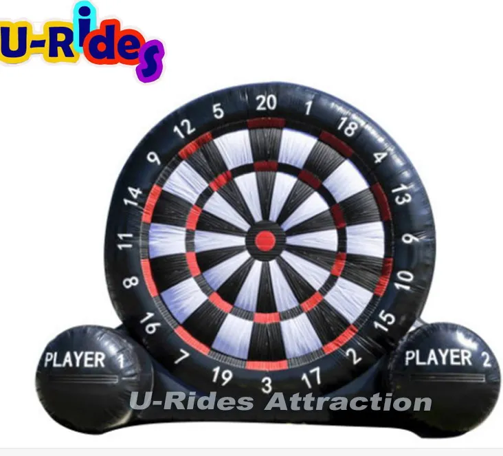Commercial Use 5m Giant Inflatable Kick Darts Soccer Ball Board Game ...