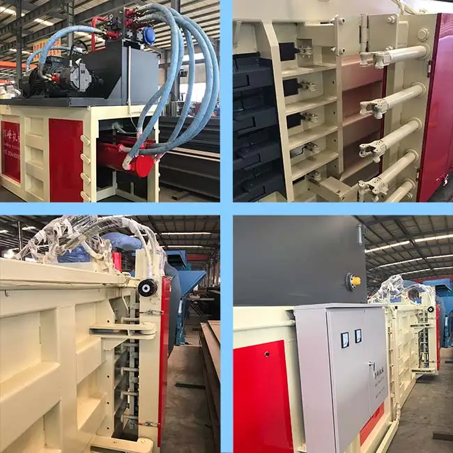 Hydraulic Rice Wheat Straw Baling Machine Hay Baler Machine For Sale ...