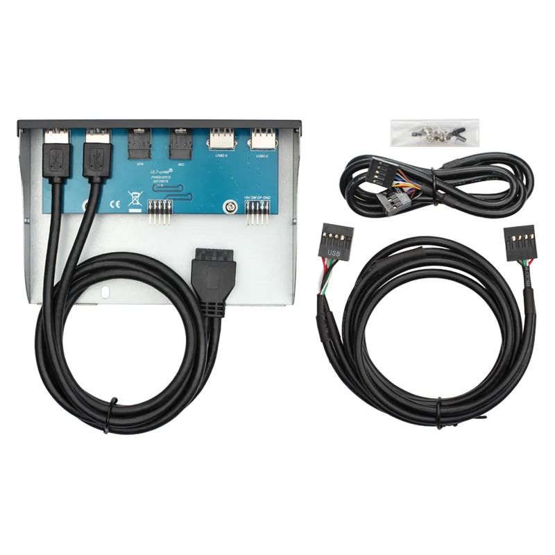 Ult-unite 5.25 Inch Front Panel With 2-port Usb 3.0 Type A 2-port Usb 2 ...