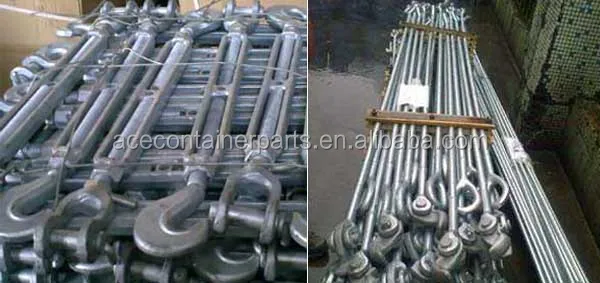 GL Certificate Vertical Lashing Bar for Shipping Containers