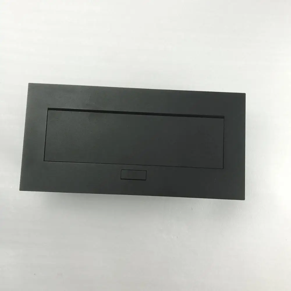 Office Workstation Wire Box Aluminium Cable Entry Cover Rectangular ...