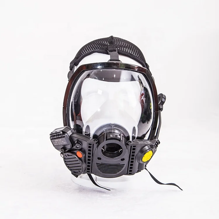 Full Face Chemical Communication Gas Mask - Fire Fighting