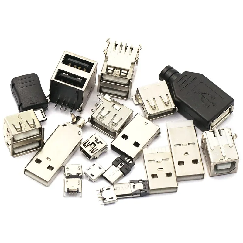 Usb Mini4 Pin Female Base Mini 5p Interface Miniusmp3 Data Charging ...