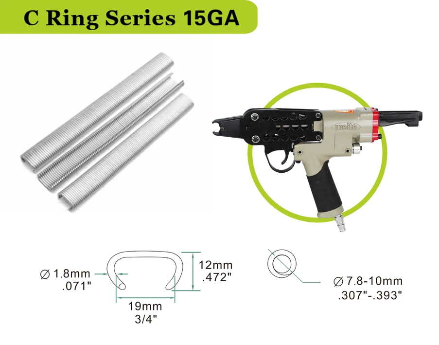 Meite SC7E Pneumatic Hog Ring Pliers - Efficient C-Ring Tool