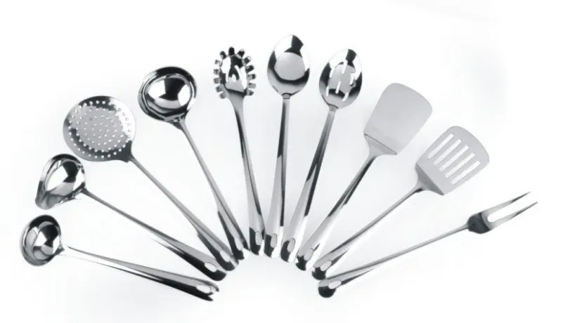 Stainless Steel Kitchen Tools Set - Sustainable & Versatile