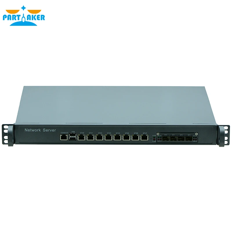 Partaker F8 1u Firewall Network Appliance Hardware With 8 Ports Gigabit ...