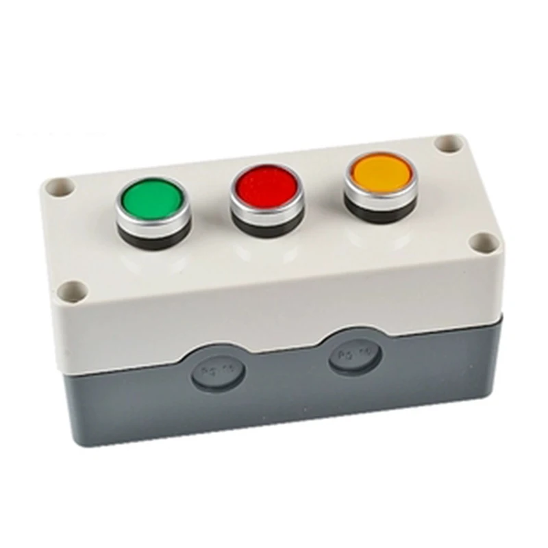 waterproof button switch emergency stop industrial handhold control box ...