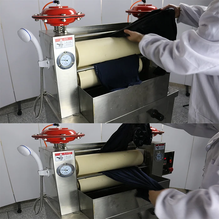 Padding Mangle Machine - Laboratory Dyeing Padder for Textile