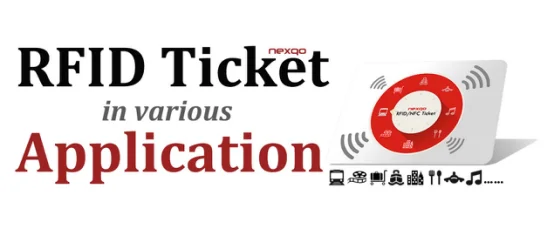 Disposable Customized Paper Rfid Entrance Ticket For Interest,Event,Bus ...