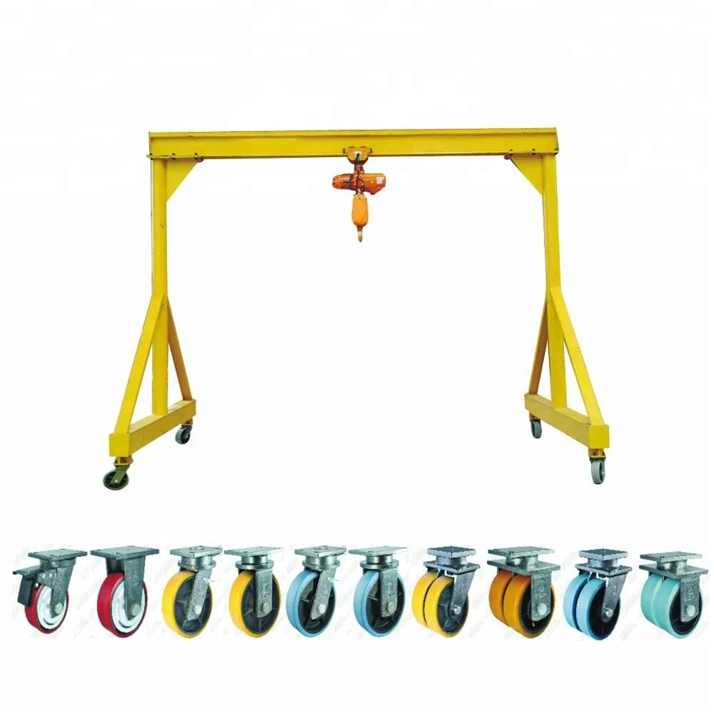 Steerable Trackless Gantry System on Omni-Directional Casters 5 Ton ...