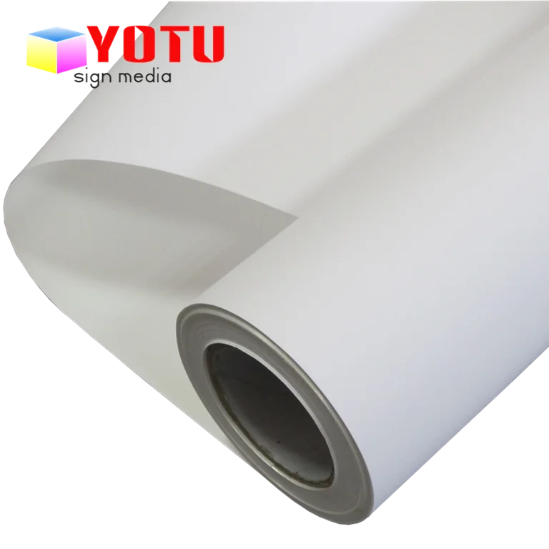 Digital printing polypropylene paper synthetic pp film roll poster ...
